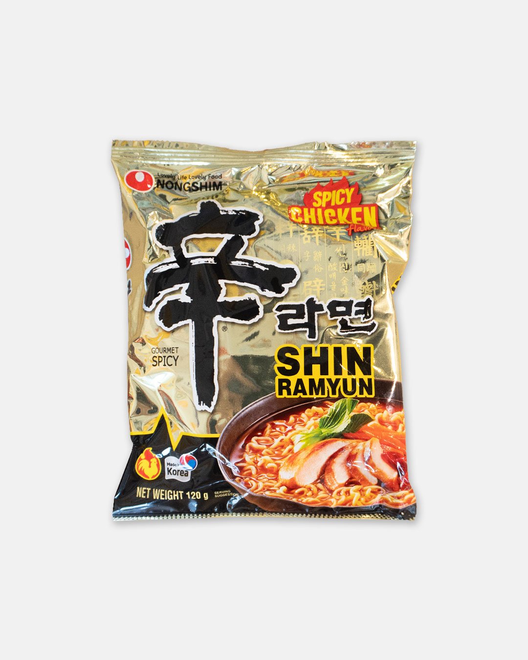 NONGSHIM SHIN RAMEN SPICY CHICKEN - Gangnam Express