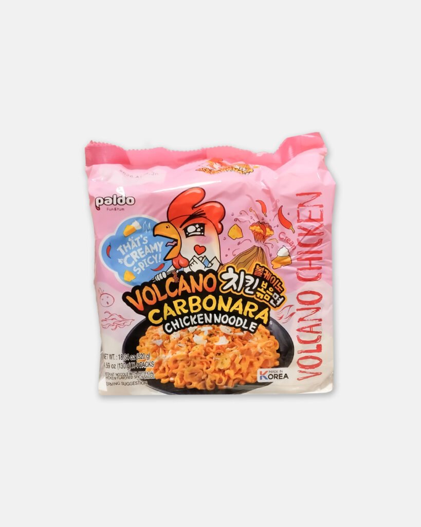 PALDO VOLCANO CARBONARA RAMEN X 4 - Gangnam Express