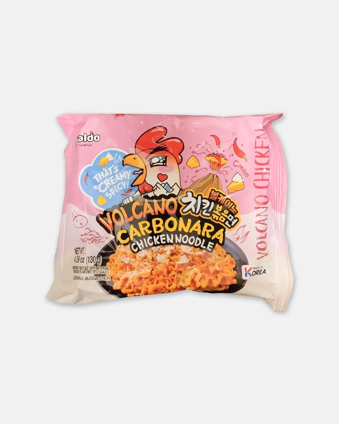 PALDO VOLCANO CARBONARA RAMEN - Gangnam Express