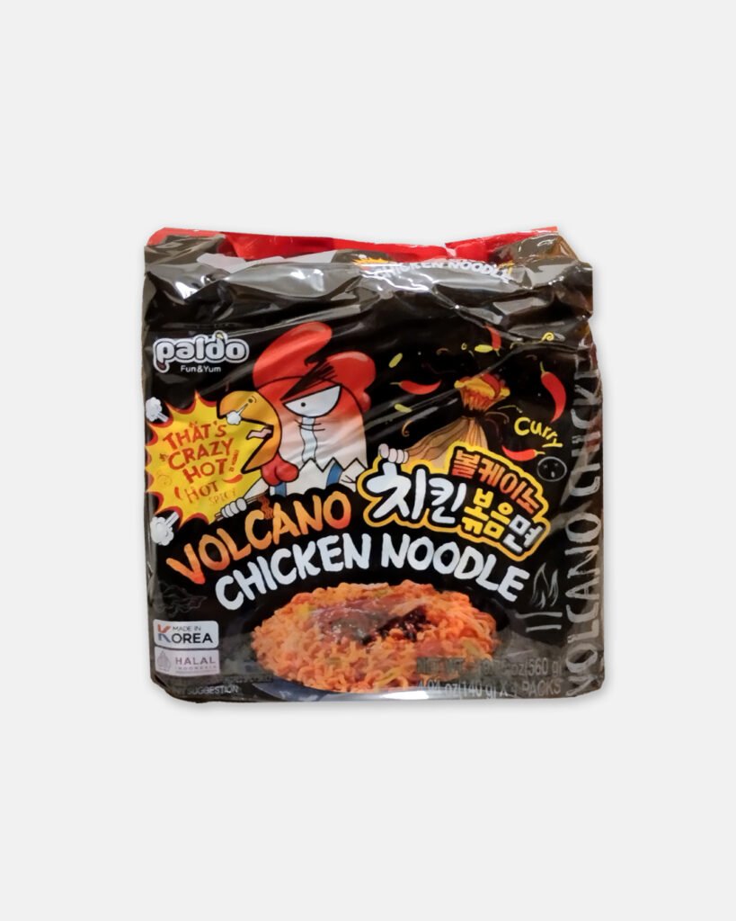 PALDO VOLCANO CHICKEN RAMEN X 4 - Gangnam Express