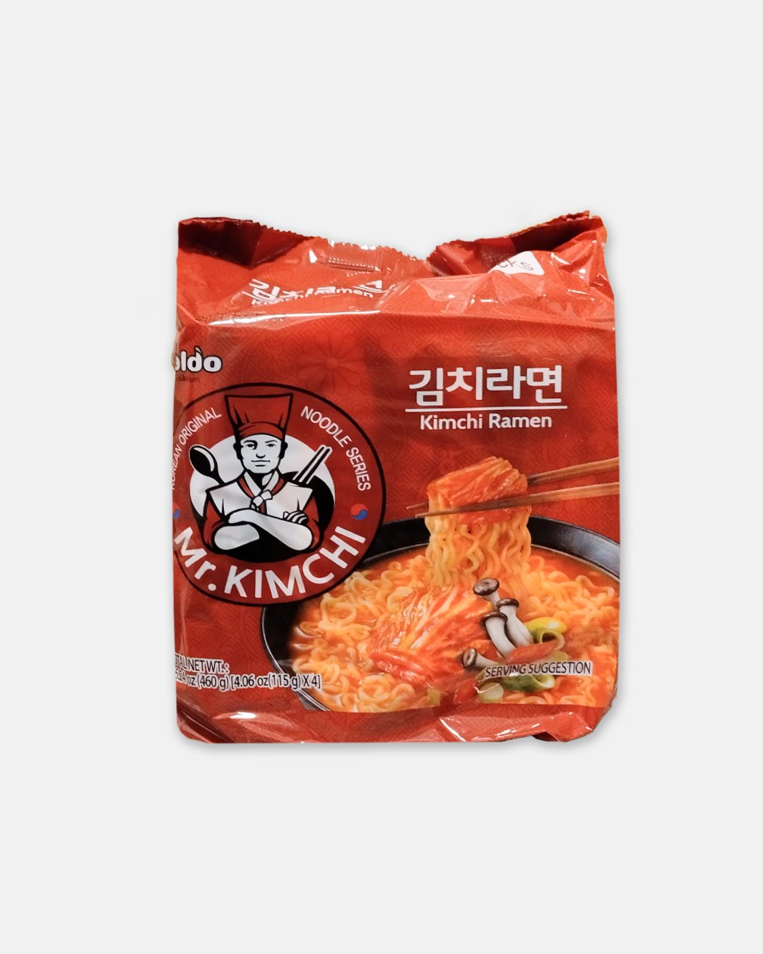 PALDO MR. KIMCHI RAMEN X4 - Gangnam Express